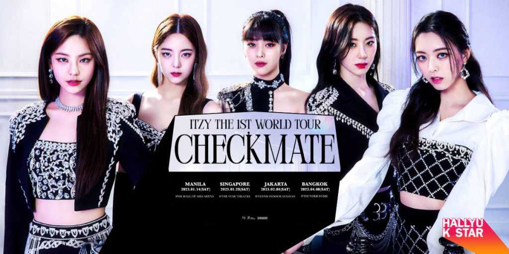 ITZY ปักหมุดจัดคอนเสิร์ตเวิลด์ทัวร์ที่ไทย เมษายน 2023 - ITZY THE 1ST WORLD TOUR 'CHECKMATE ...
